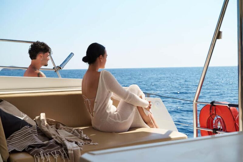 Hersonissos: Dia Catamaran Cruise with Lunch & Drinks - The Experience in Detail