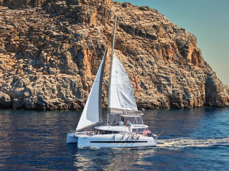 Hersonissos: Dia Catamaran Cruise with Lunch & Drinks - Practical Details for Your Planning