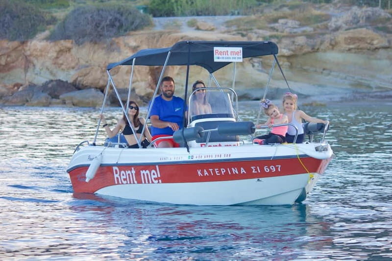 Hersonissos: Private Motorboat Rental - No License Required - The Practical Side: Price and Value