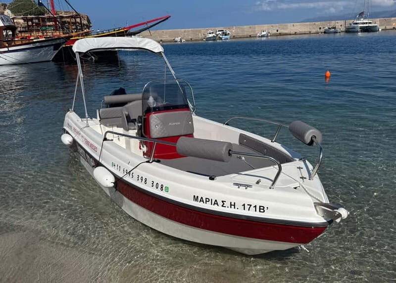 Hersonissos: Private Motorboat Rental - No License Required - Who Will Love This Experience?