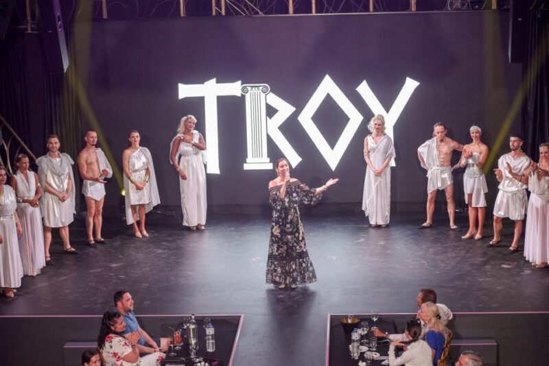 Hersonissos: Troy Dinner-Show Theatre Experience Tickets - What to Expect from the Troy Dinner-Show