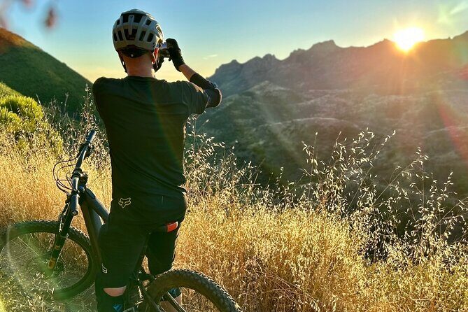 Hidden Grotto Waterfall eMTB & Hiking Adventure Malibu (Beginner) - Key Points