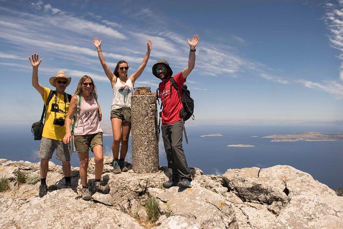 Hiking Mountain Akramitis Rhodes - pick up service available - The Guides and the Overall Experience