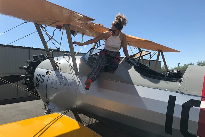 Historical Flight in an Open Cockpit Biplane from WWII - Authenticity and Education: Why It Matters