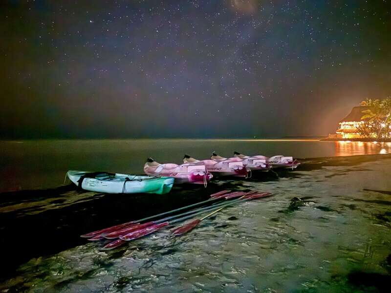 Holbox: Bioluminescence by Kayak and Stargazing. - Key Points