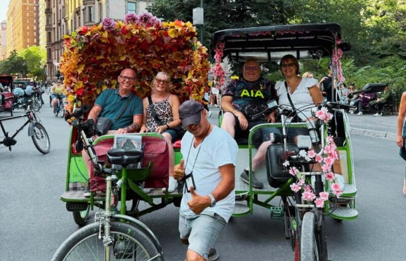 Hollywood in Central Park: Celebrity Hotspots Rickshaw Tour - What to Expect on the Tour