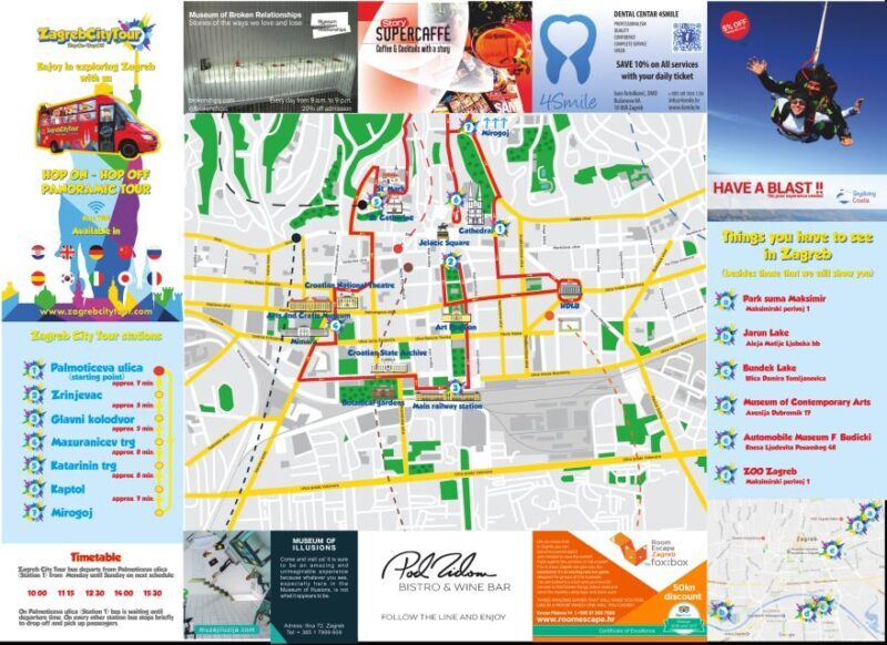 Hop On Hop Off Panoramic bus - Zagreb City Tour - The Practical Side: Transportation, Timing, and Tips