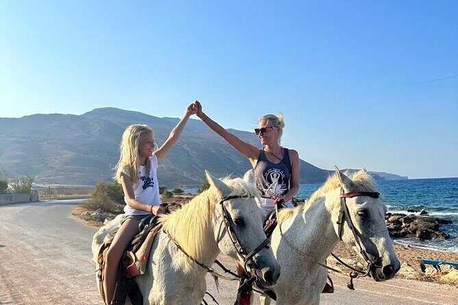 Horse Riding, Falasarna Sunset View, Drone video, Tavern Dinner. - FAQ