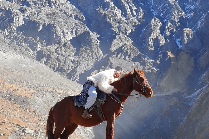 Horse riding tour in Kazbegi - The Scenic Route to Elia Monastery