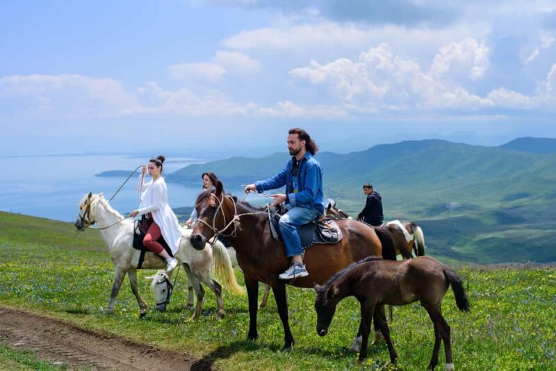 Horseback Adventure in Armenias Highland Pastures - The Mountain Ascent and the View