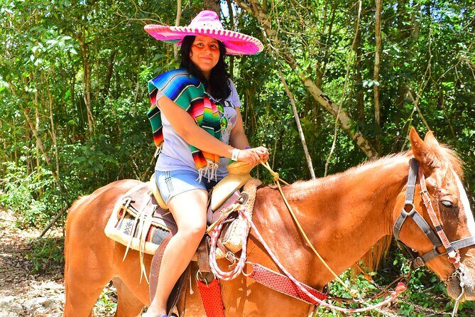 Horseback Ride, ATV's (Shared), Ziplines & Cenote Swim! From Cancun & Riviera - FAQs