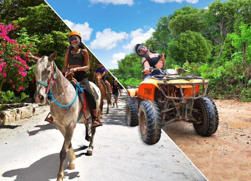 Horseback Riding & ATV Adventure with Ziplines & Cenote - Horseback Riding & ATV Adventure with Ziplines & Cenote – An Authentic Tour in Quintana Roo