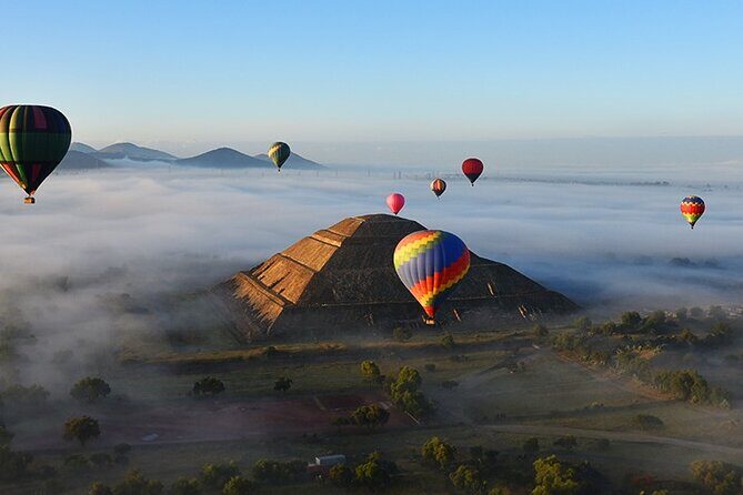 Hot Air Balloon Flight over Teotihuacán - The Itinerary in Detail