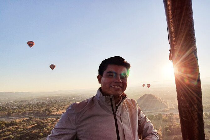 Hot air balloon from CDMX and Restaurant la Gruta (ORIGINAL) - The Balloon Ride: A View Like No Other