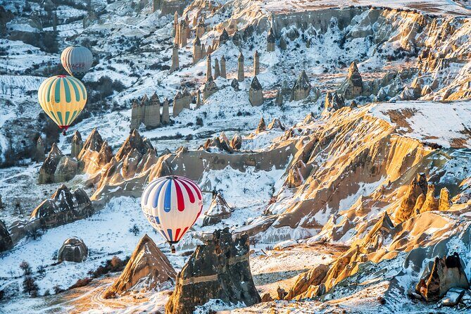 Hot Air Balloon Ride at Sunrise in Goreme, Cappadocia - Key Points