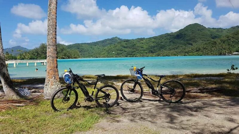 Huahine - VAE / E-BIKE Guided Tour - Exploring Huahine on an Electric Bike