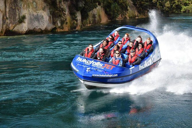 Hukafalls Jet Boat Ride in Taupo - The Group and Booking Details