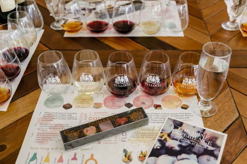 Hunter Valley: Tulloch Wine Tasting and Chocolate Pairings - Key Points