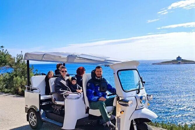 Hvar Adventure Tour: Explore with a 4-6 Seater eTuk Tuk Rickshaw! - Key Points
