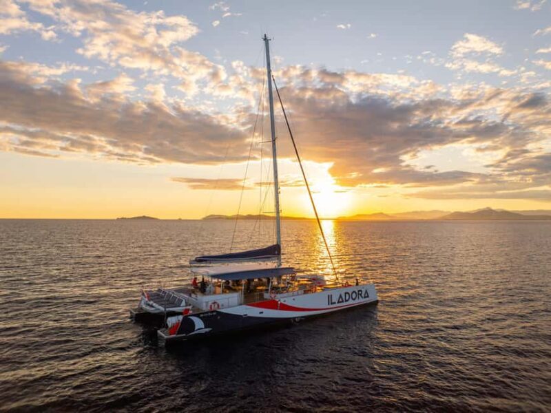 Hyères : Sunset Catamaran Cruise to Giens Peninsula - The Experience at Anchor