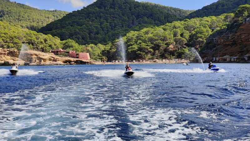 Ibiza Jet Ski Tour: San Antonio to Cala Salada - No License - FAQ