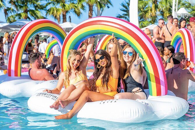 Ibiza Pool Party and Club Tour including O Beach and Eden Club - What’s Included and What’s Not