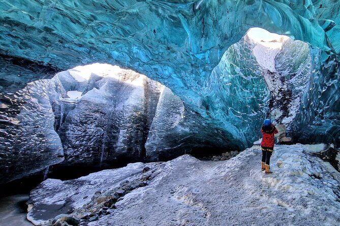 Ice Cave and Glacier Walk into Blue Glacier Canyon - A Detailed Look into the Ice Cave and Glacier Tour