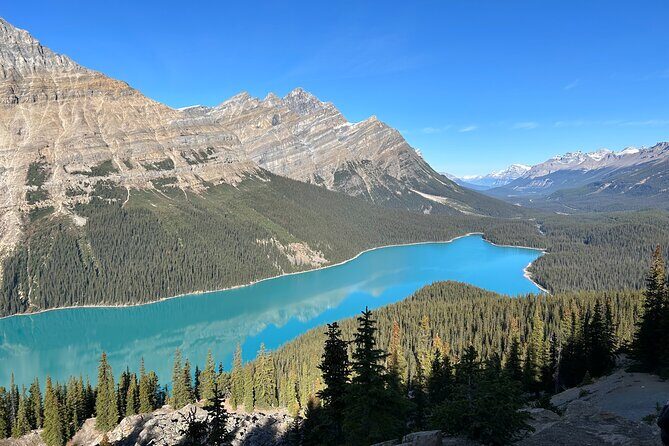 Icefield Parkway with Lake Louise and Moraine Lake Private Tour - The Itinerary in Detail