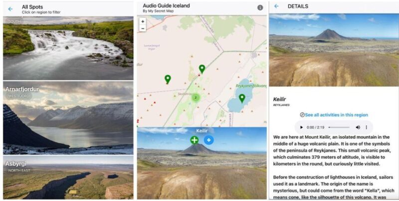 Iceland: Audioguide, Interactive map 200 spots ++ - What’s Included and How It Benefits You