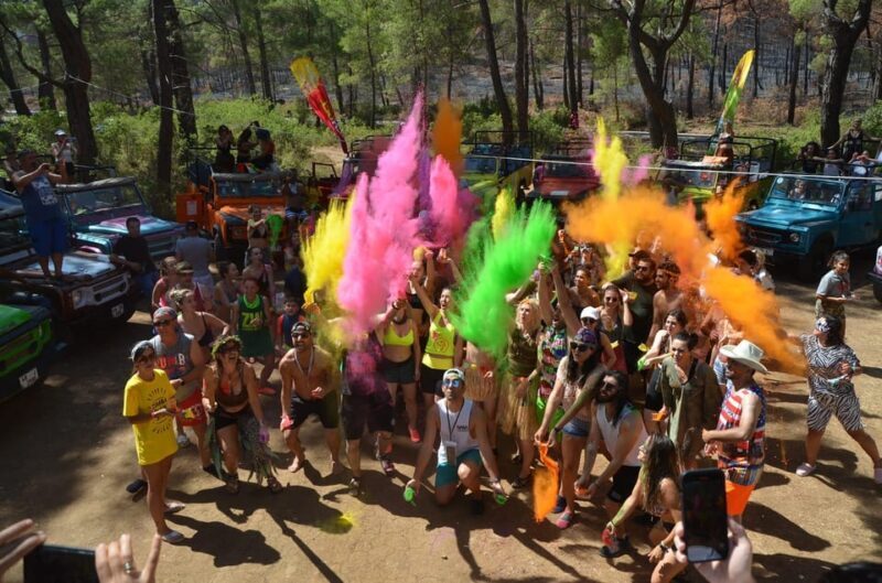 Icmeler Jeep Safari, Lunch, Water Fight, Colour & Foam Party - FAQs