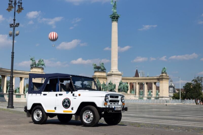 Iconic Budapest tour with Classic Russian Jeep and G-Wagon - The Experience in Detail