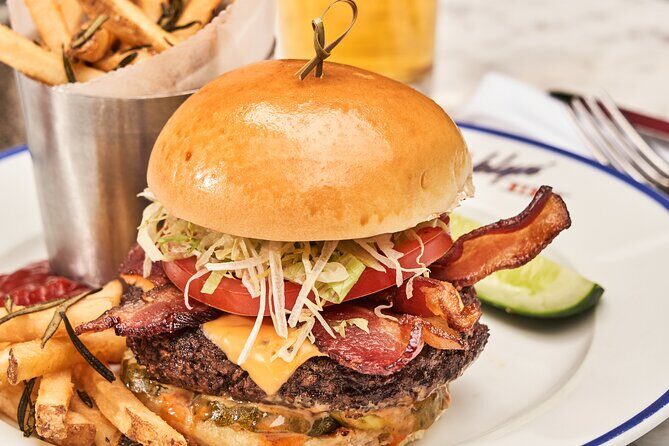 Iconic Diner Cheeseburger Fries and a Shake - What to Expect: A Classic NYC Diner Experience