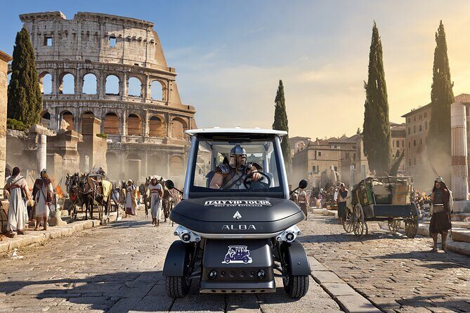 Imperial Rome: Golf Cart Tour in Rome - A Close Look at the Itinerary