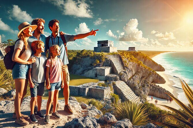 Incredible Tour to Tulum! 4 sites in 1, from Cancun - Key Points  
