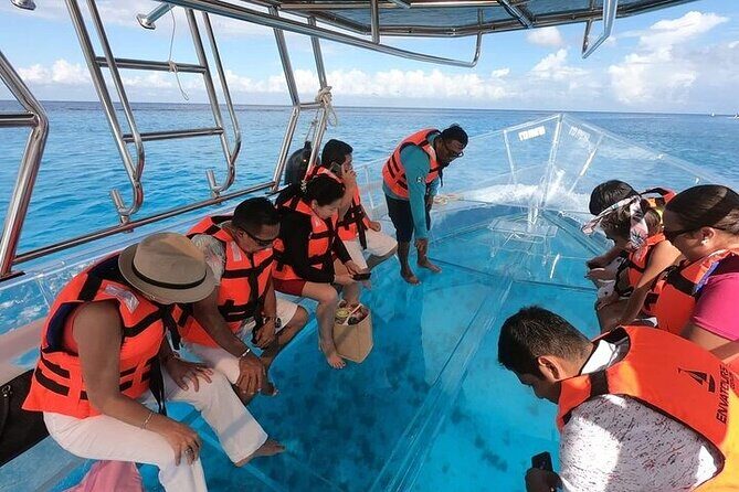 Incredible Transparent Boat Ride in Cancun - Exploring the Tour Itinerary in Detail