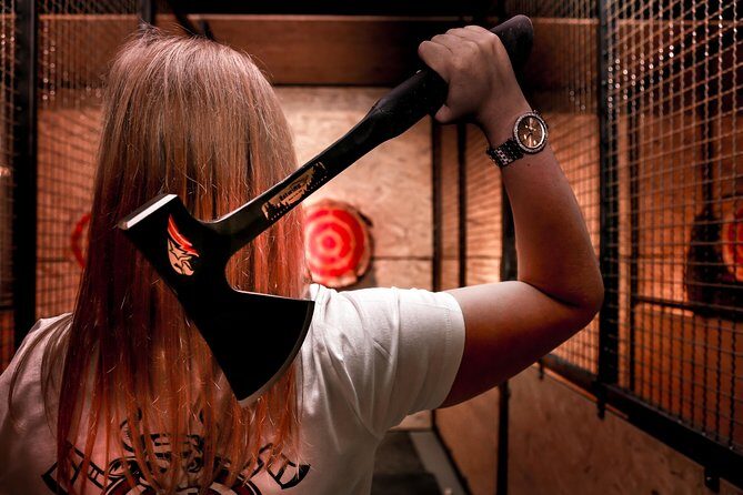 Indoor ax throwing and knife throwing in Weiterstadt - Key Points