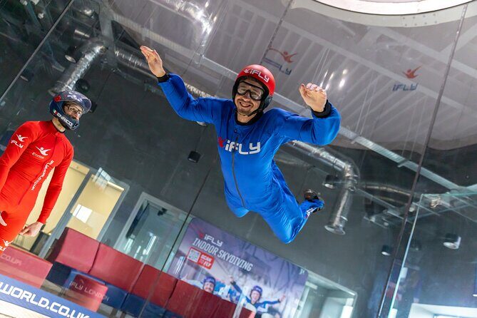 Indoor Skydiving Experience at iFLY London 2 Flights - Key Points