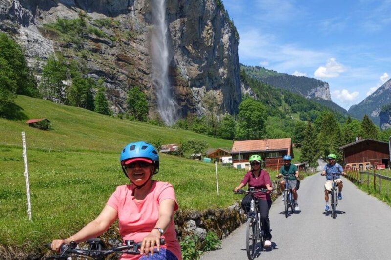 Interlaken: 72 Waterfalls Valley & Lauterbrunnen E-Bike Tour - The Route and What to Expect