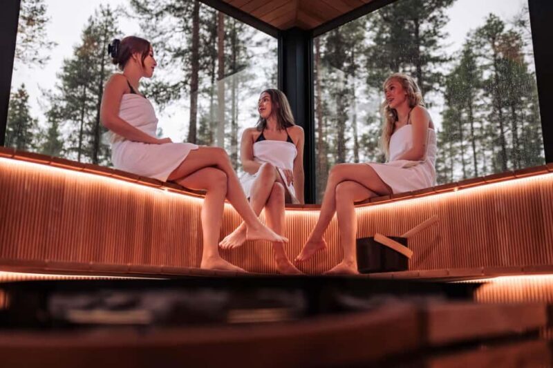 Invisible Arctic Forest Spa: Panorama sauna and hot tubs - Key Points