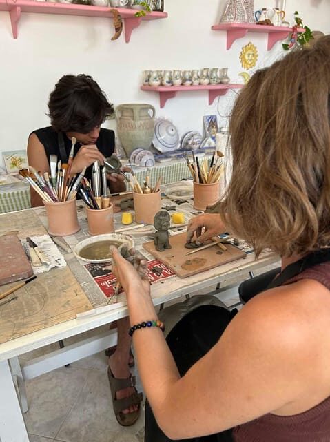 Ischia: Full Pottery Workshop - A Closer Look at the Pottery Workshop