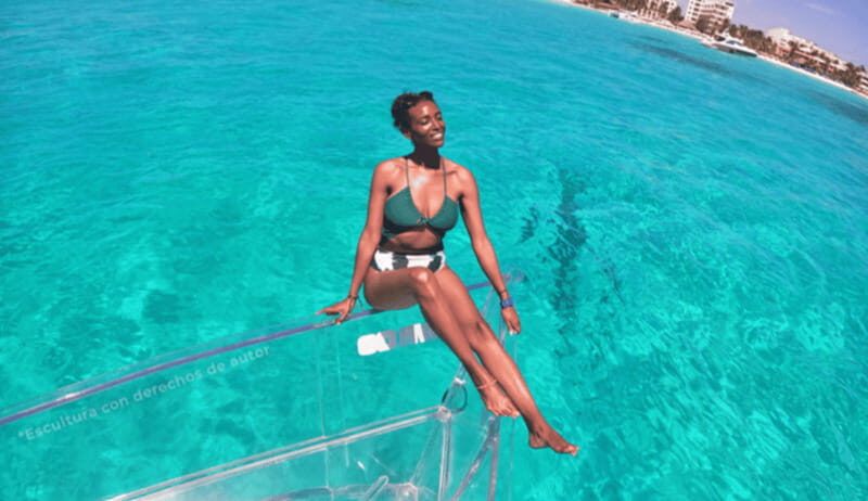 Isla mujeres: 100% transparent boat ride on board the boat - An In-Depth Look at the Isla Mujeres Transparent Boat Tour