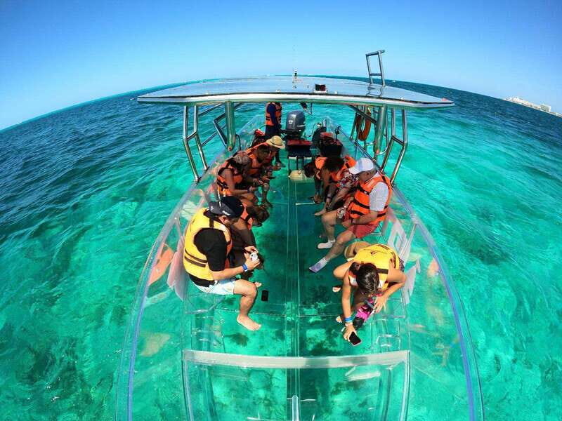 Isla Mujeres: Excursion Crystal Boat Tour at the Caribbean - An Introduction to the Experience