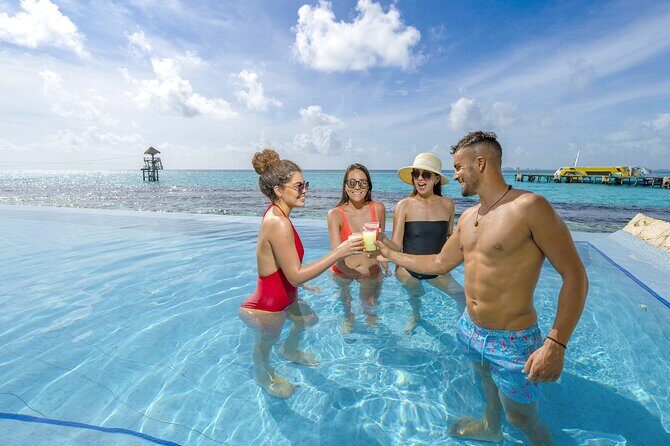 Isla Mujeres Garrafon Park Zipline Kayak Snorkel and Buffet - FAQ