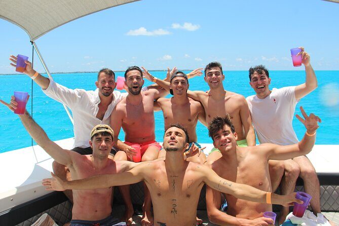 Isla Mujeres Spring Break Party Catamaran Snorkel and Open Bar - Key Points