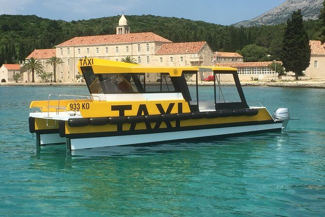 Island Badija - Yellow Taxi Cat - Introduction to the Badija Island Taxi Service