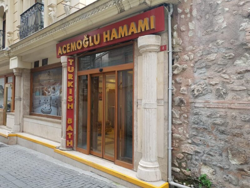Istanbul: Acemoglu Historical Hammam Entry Ticket - Key Points