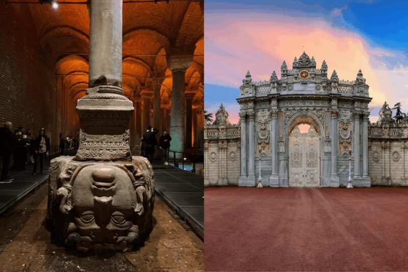 Istanbul: Basilica Cistern & Dolmabahce Palace Combo Ticket - Key Points