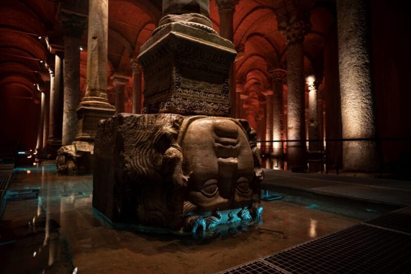 Istanbul: Basilica Cistern Skip-the-Line Entry & Audio Guide - The Medusa Heads: Mysterious and Photogenic