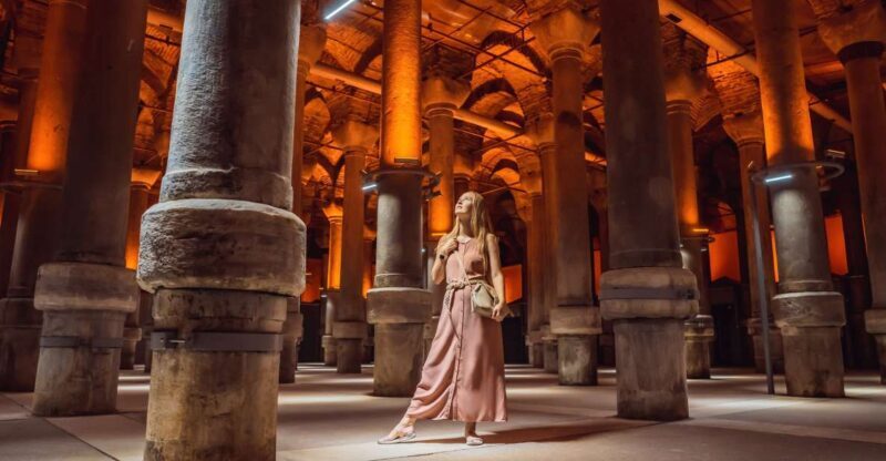 Istanbul: Basilica Cistern Walking Tour with Entry Ticket - Exploring the Hidden Depths of Istanbul: Basilica Cistern Walking Tour with Entry Ticket