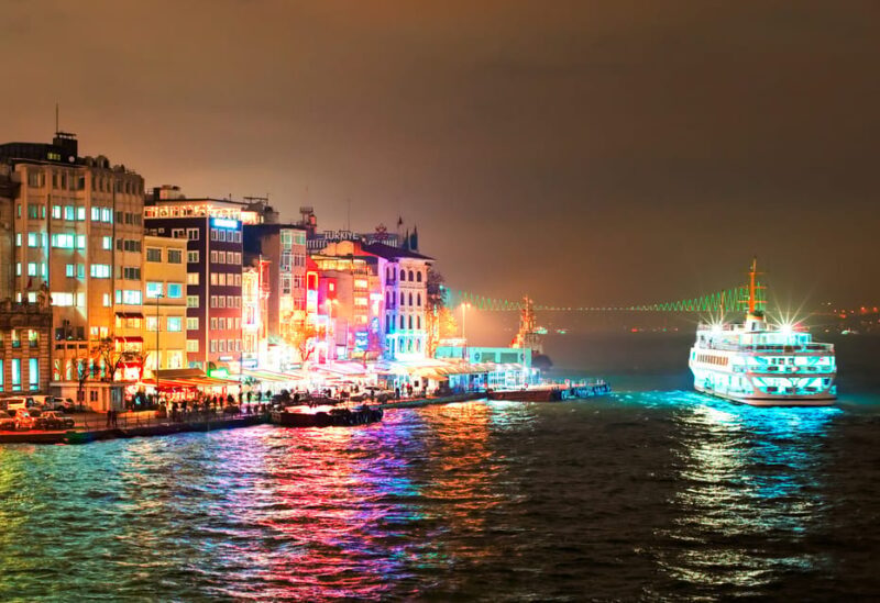 Istanbul: Bosphorus Dinner Cruise Incl. Drinks with Transfer - Key Points